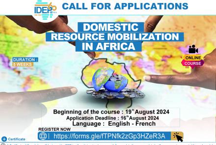 Online Course | IDEP